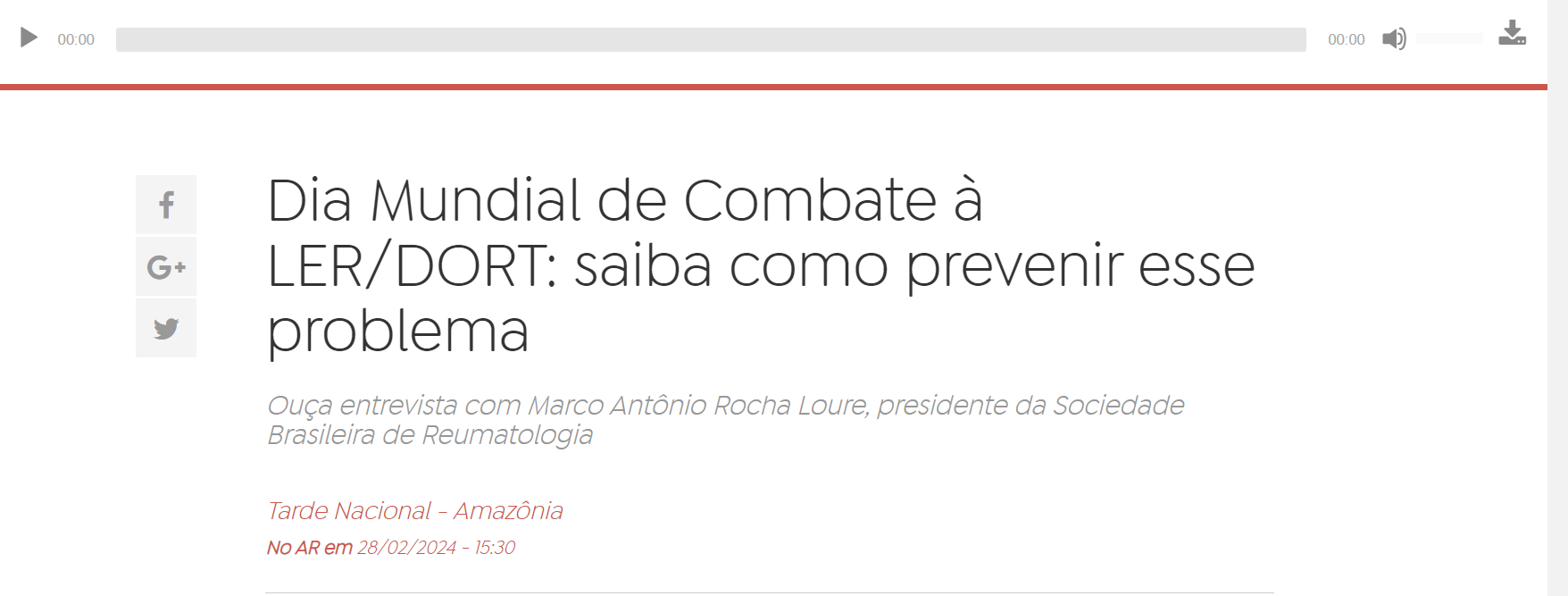 Dia Mundial de Combate à LER/DORT: saiba como prevenir esse problema ...